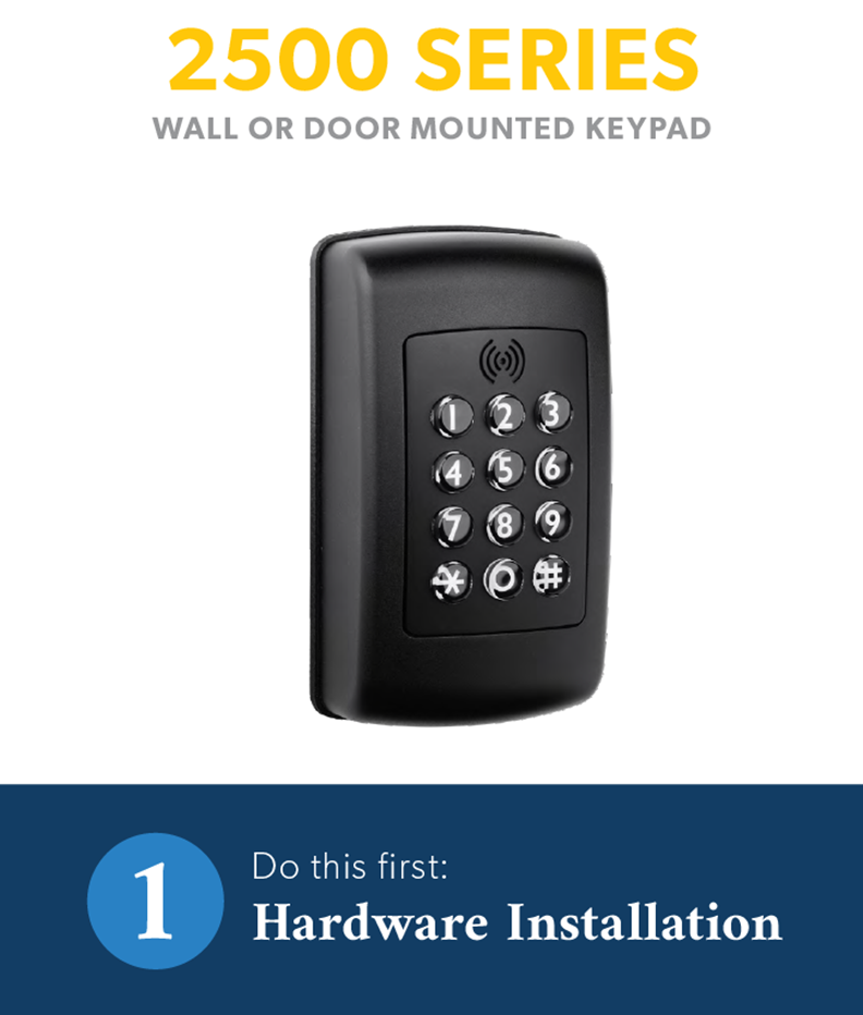 2500 Series | Installation Instructions – SimpleAccess